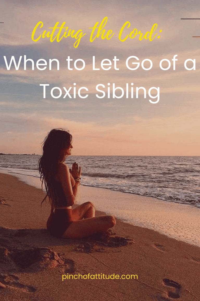 When Should You Let Go of a Toxic Brother? Here's My Answer