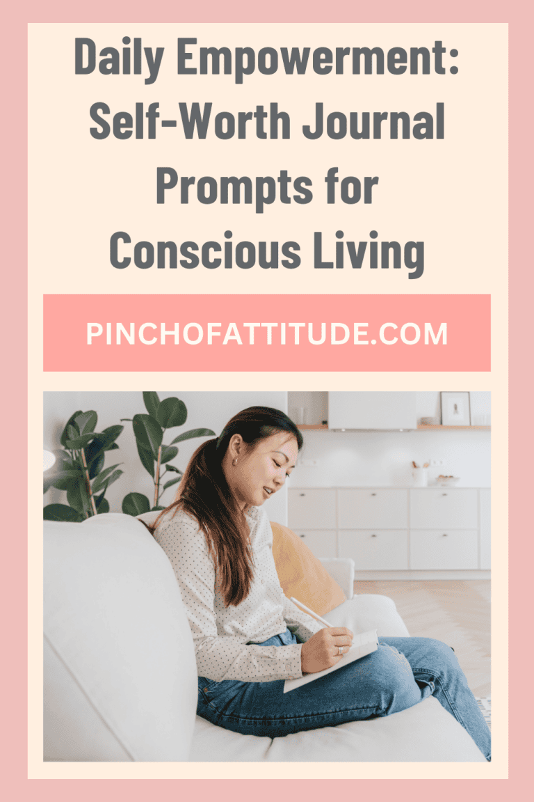 Self-Worth Journal Prompts: My Daily Routine for Conscious Living
